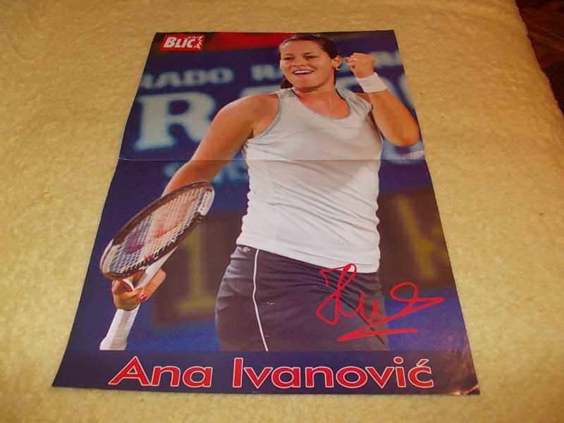 Poster Ana Ivanović iz Blica