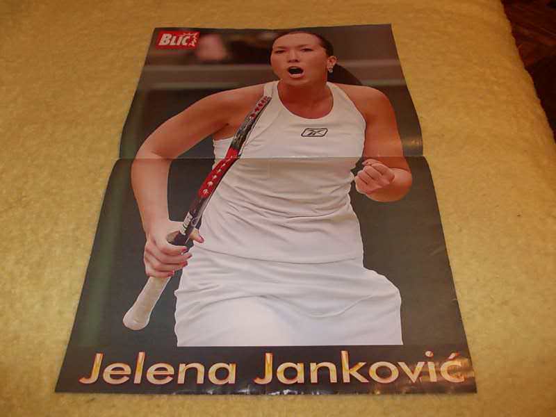 Poster Jelena Janković iz Blica