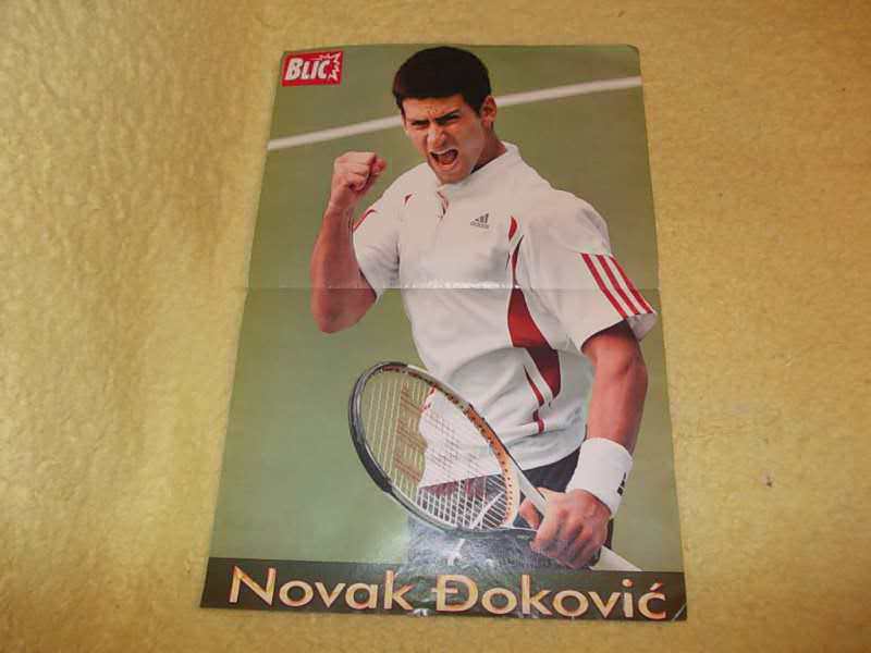 Poster Novak Đoković iz Blica