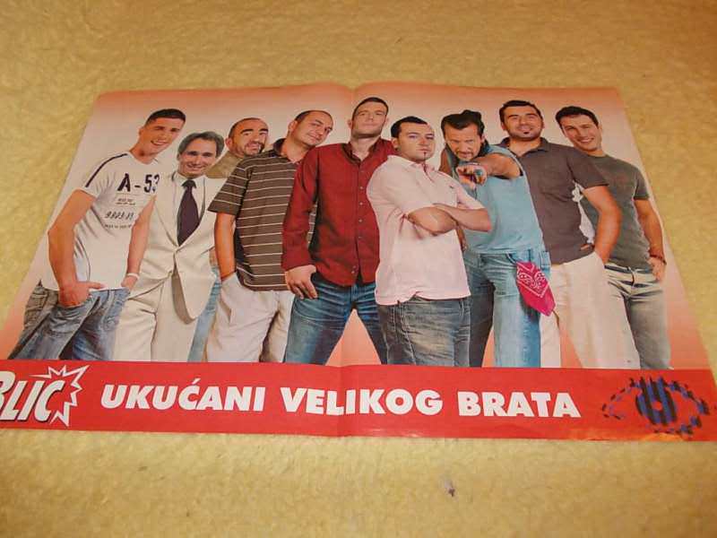 Poster Ukućani Velikog Brata