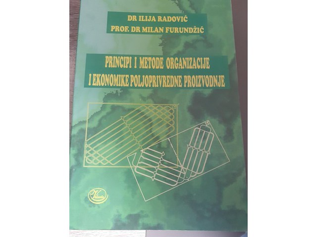 Principi i metode organizacije poljoprivr.proizvodnje