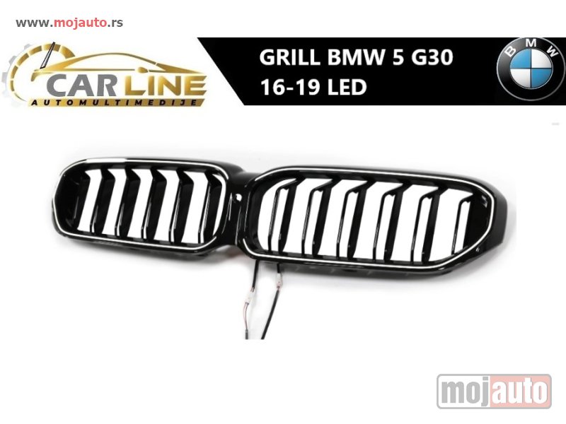 PREDNJI GRILL 16-19 LED za BMW 530