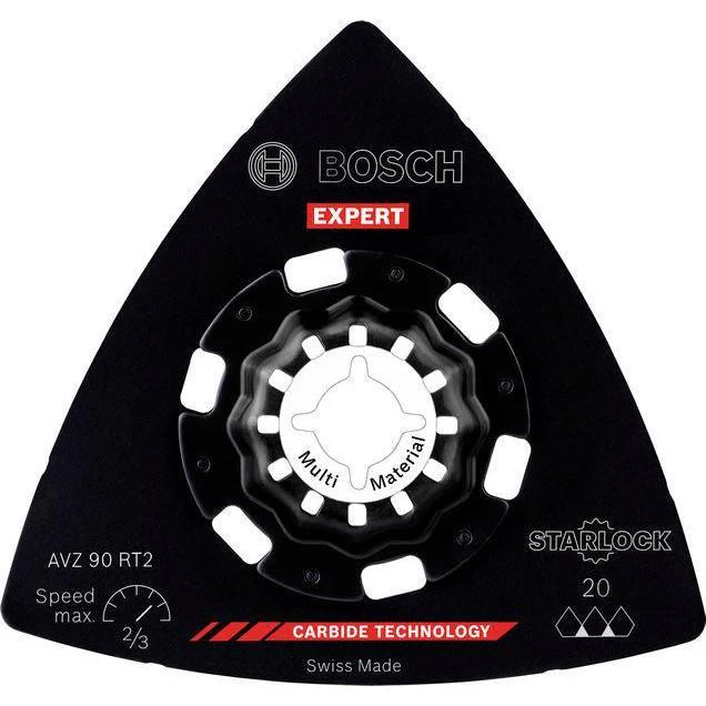BOSCH EXPERT AVZ 90 RT2 brusna ploča, 90 mm - Brusna ploča RBE - 1ER AVZ 90 RT2 (2608902061)