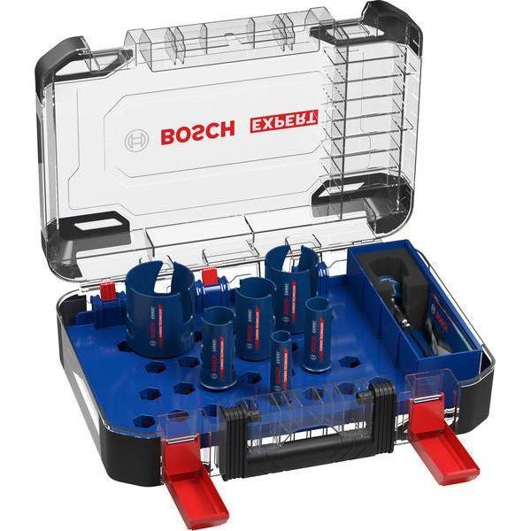 BOSCH EXPERT Construction Material Power Change Plus set burgija za otvore, 20; 25; 32; 38; 51; 64×60 mm, 10 delova - Testera za otvore P CM T 10p Set (2608901951)