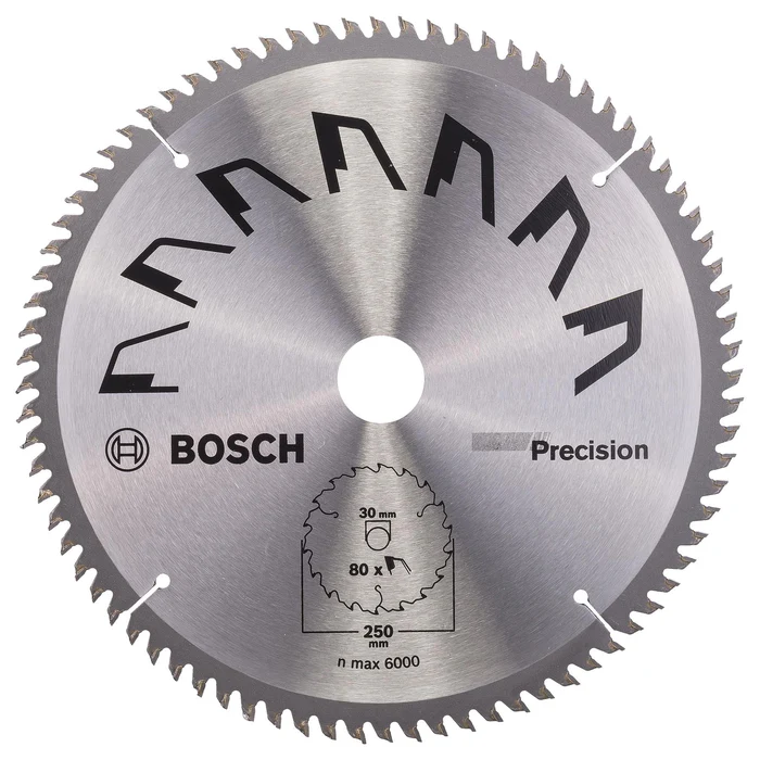 BOSCH List kružne testere PRECISION - List kružne testere GP WO B 250x30-80 (2609256882)