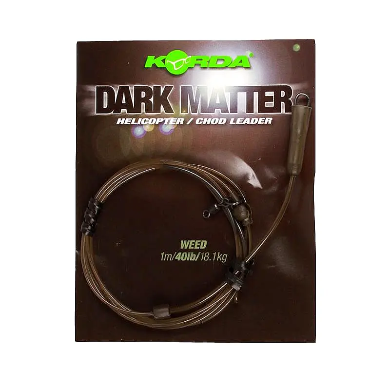 KORDA DARK MATTER HELICOPTER /CHOD LEADER GRAVEL 1m / 40lb /18.1kg (KSZ46)