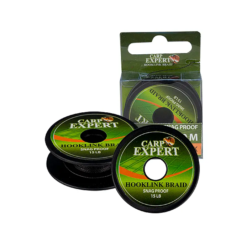 CARP EXPERT PREDVEZ SNAG PROOF 10m 25lbs PITCH BLACK (31552-254)
