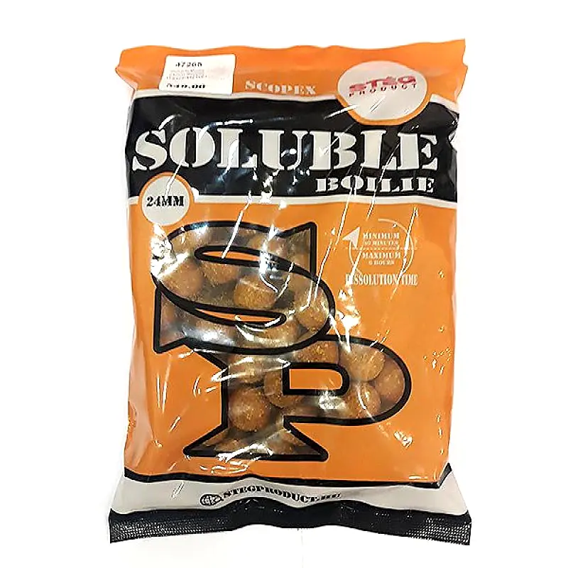 STEG SOLUBLE BOILIE 24mm 1kg SCOPEX (SP112466) 47265