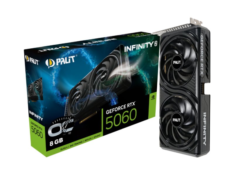 PALIT NVIDIA GEFORCE RTX 5060 8GB 128BIT RTX 5060 INFINITY 2 OC