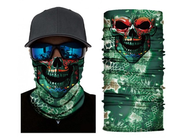 Skull Kostur Bandana Marama Šal Potkapa Maska Kapa M13