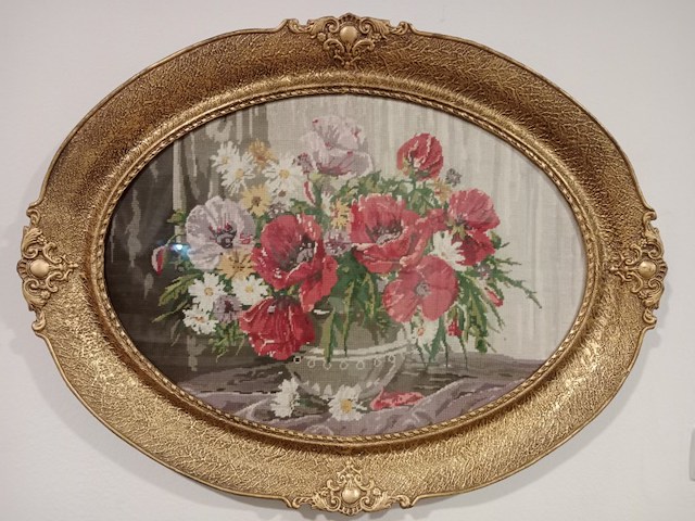 Goblen bulke Feldblumen  90x70 cm