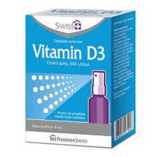 VITAMIN D3 ORALNI SPREJ 500IJ/dozi 8ml