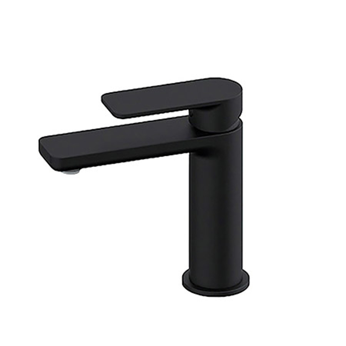 Baterija S2 BLACK lavabo stojeća jednoručna matt black 230101B