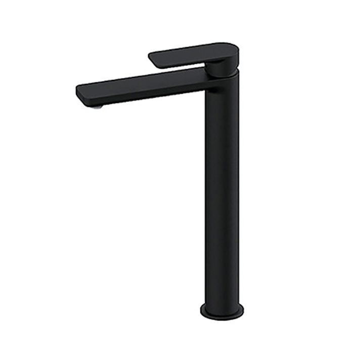 Baterija S2 BLACK lavabo stojeća jednoručna matt black 230109B