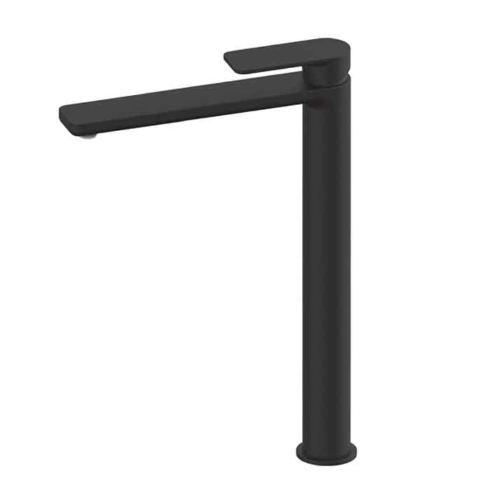 Baterija S2 BLACK lavabo stojeća jednoručna matt black 230501B