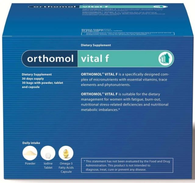 Orthomol Vital F granule 30 doza