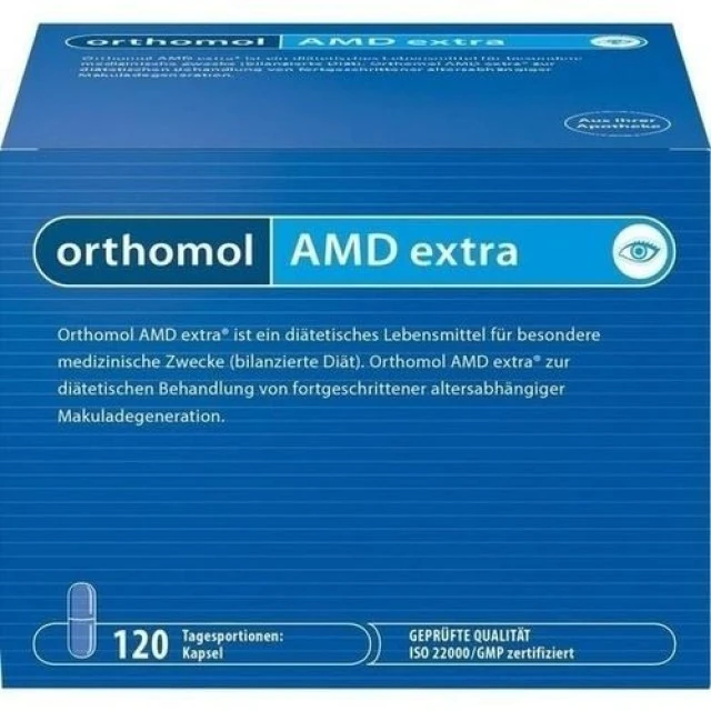 Orthomol AMD Extra 120 kapsula