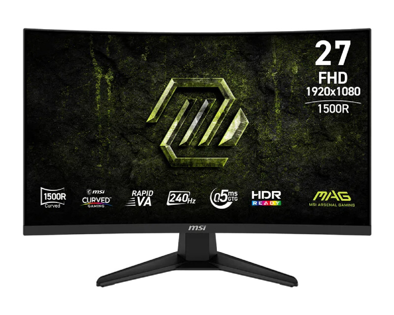 MSI - 27 inča 275CF X24 MAG FHD 1920x1080 Rapid VA 240 Hz zakrivljeni gaming monitor