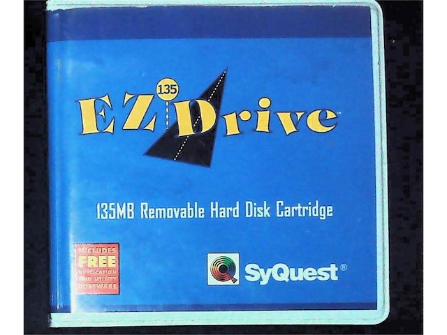 Retro ➡️ SyQuest EZ-Drive 135 MB