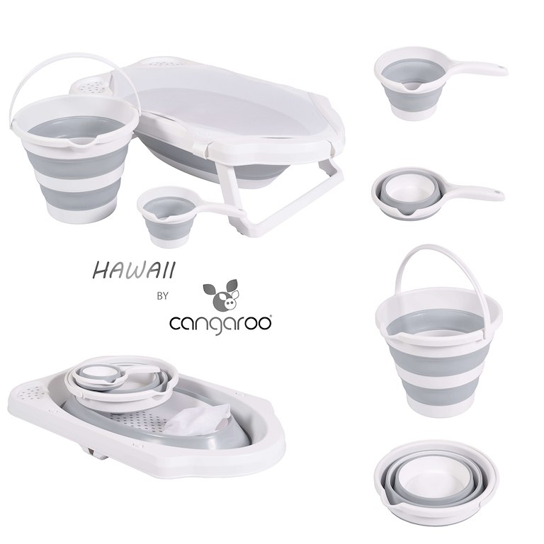 Cangaroo sklopivi set za kupanje Hawaii – Grey