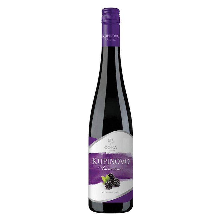 Kupinovo vino 0,75l Vinarija Čoka
