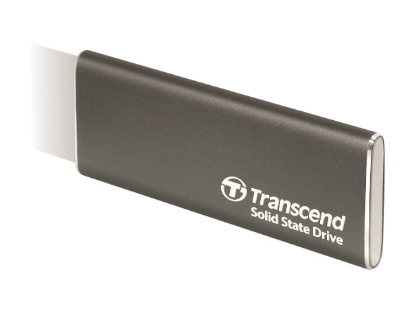 Transcend SSD 1TB, External SSD, ESD265C, USB 10Gbps, Type-C