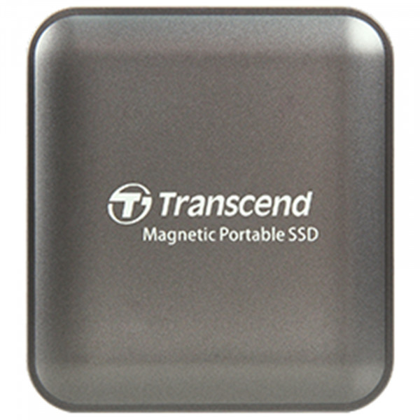 Transcend SSD 1TB, External SSD, ESD420C, USB 20Gbps, Type-C, Magsafe, Iron Gray