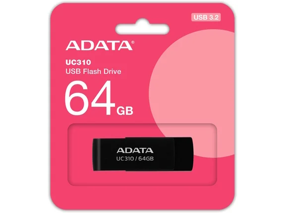 A-Data USB flash UC310-64G-RBK 64GB 3.2