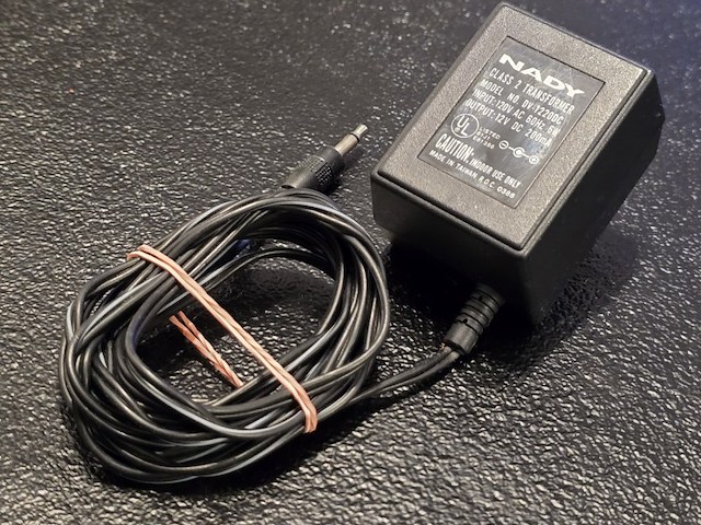 AC adapter 12 V - 200 mA 6W Nady DV-1220DC
