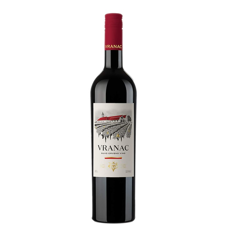 Vranac suvo crveno vino 750ml Vinarija Čoka