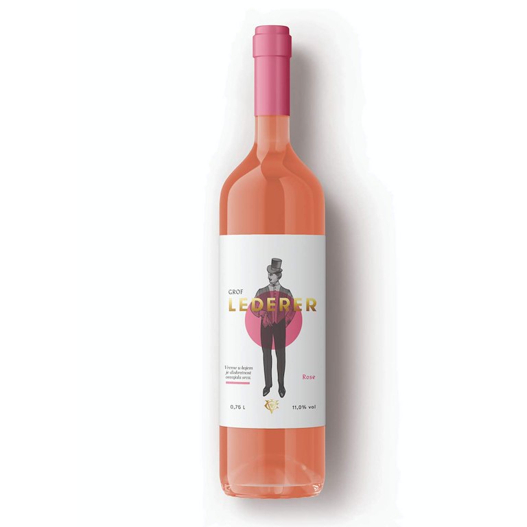 Lederer vino rose 0.75l Vinarija Čoka