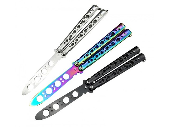 Nož Leptir Tup Balisong Trening Model 2 (Poklon)