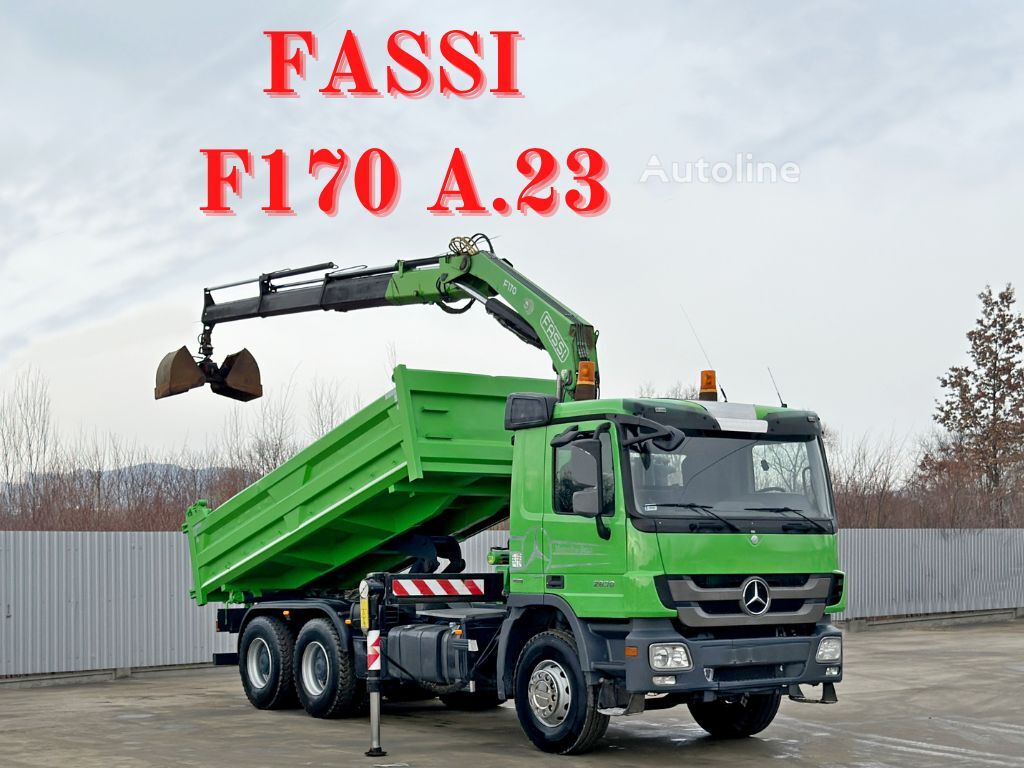 Mercedes-Benz ACTROS 2636 kiper