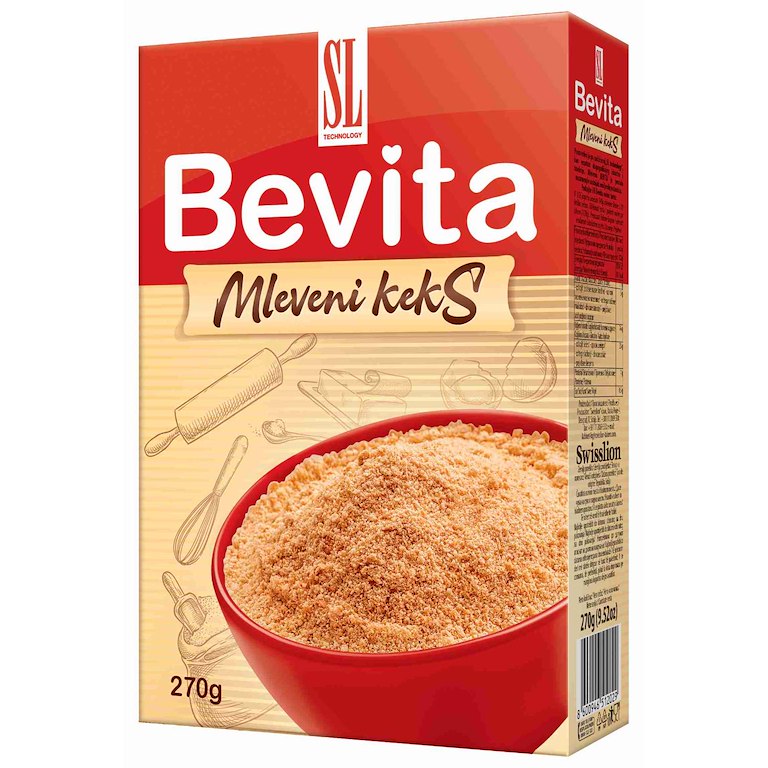 Swisslion keks mleveni bevita 270g swisslion