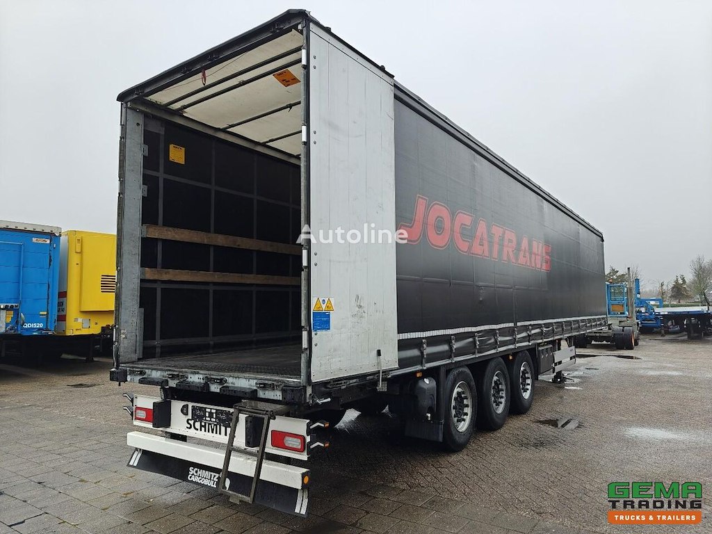 Schmitz Cargobull SCB S3 3-axle Schmitz - Sliding tarpaulin/roof - Disc brakes - T poluprikolica sa kliznom ceradom