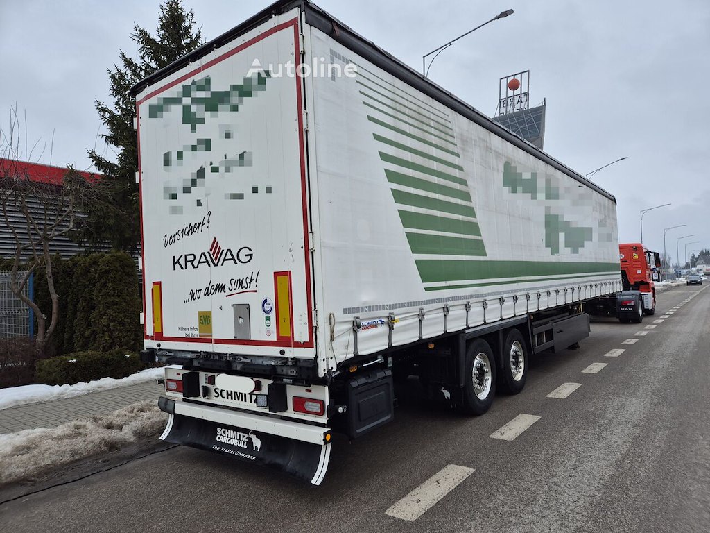 Schmitz Cargobull BOARDS 2 axle aluwheels BOARDWAND from DE Germany TOP1 CODNITION poluprikolica sa kliznom ceradom