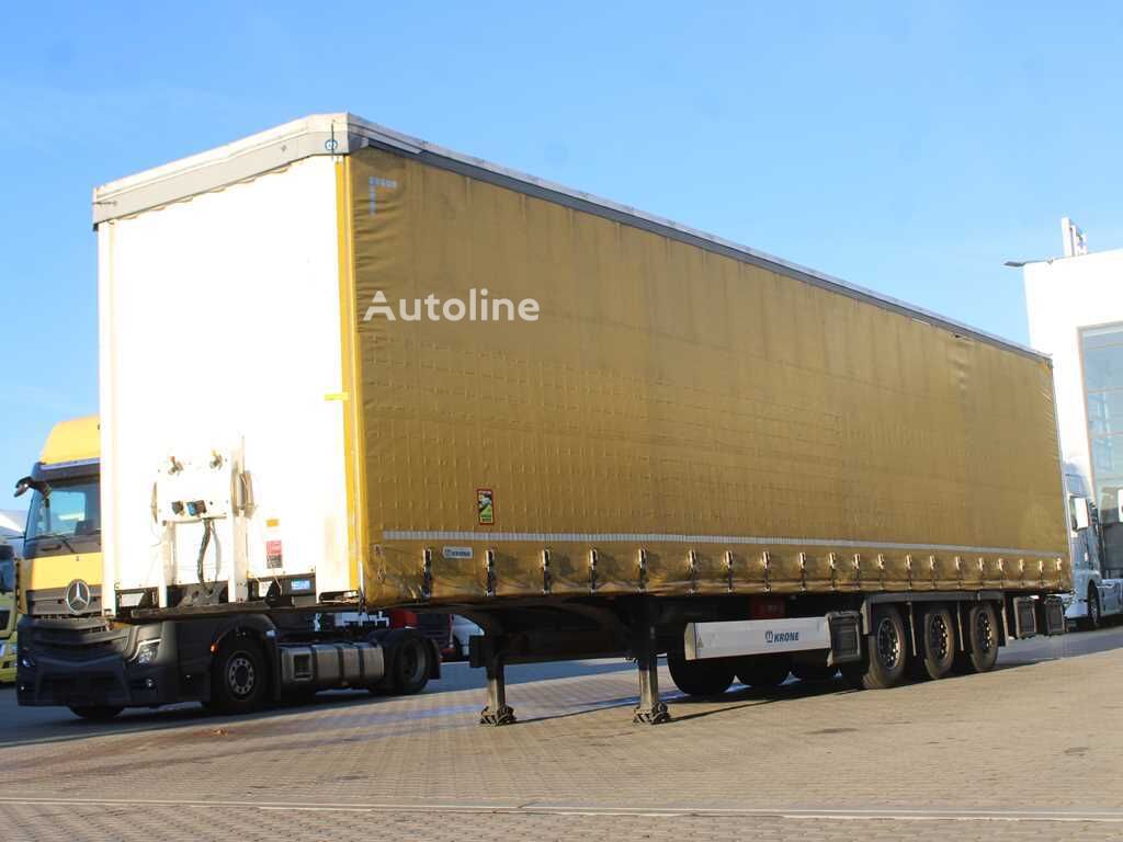 Krone SD, LIFTING AXLE, MULTILOCK, LIFTING ROOF, LOWDECK poluprikolica sa kliznom ceradom