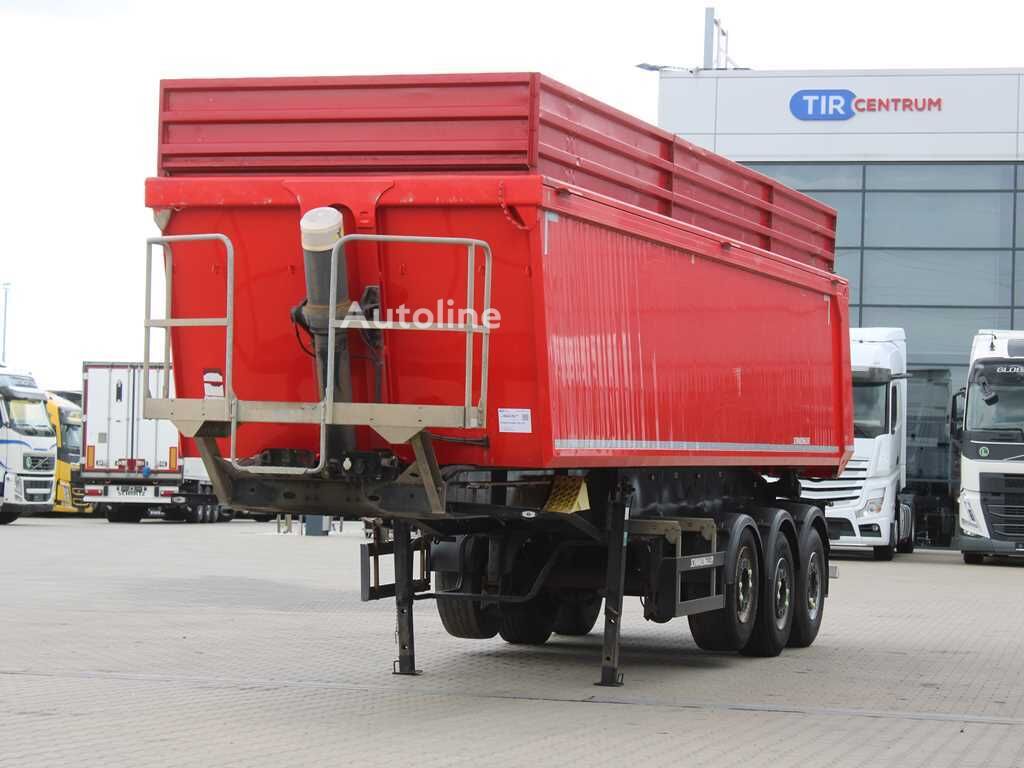 Schwarzmüller KIS 3/E, 2X LIFT AXLE, SAF, 46m³ poluprikolica kipera