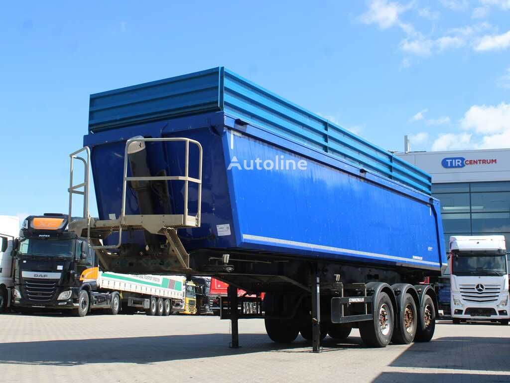 Schwarzmüller KIS 3/E, 2X LIFT AXLE, SAF, 46m³ poluprikolica kipera