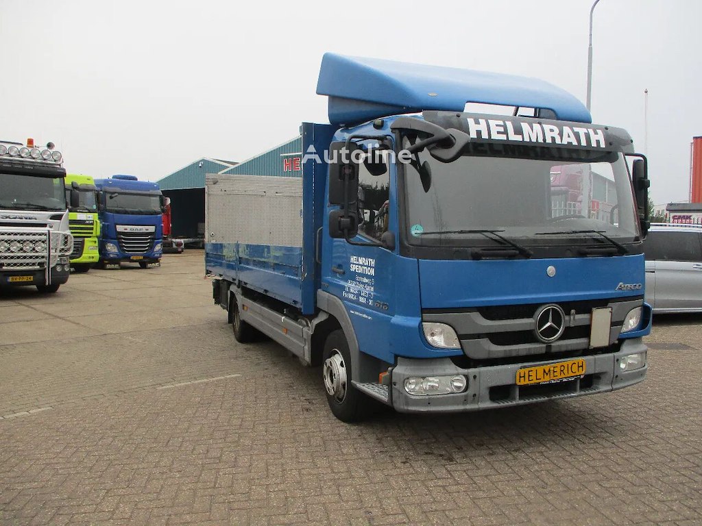 Mercedes-Benz Atego 818 ATEGO 818 EURO 5 BLUETEC MANUALGEARBOX FLATBED WHIT LI kamion s ravnom platformom