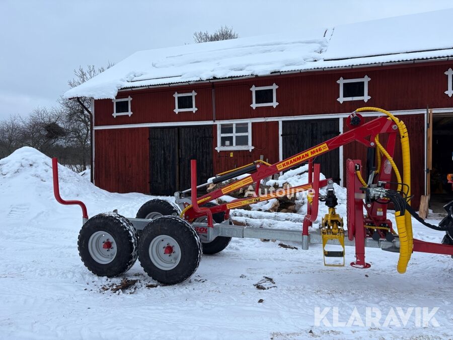 Prodaje se Kranman T4600 šumarsku prikolicu na aukciji