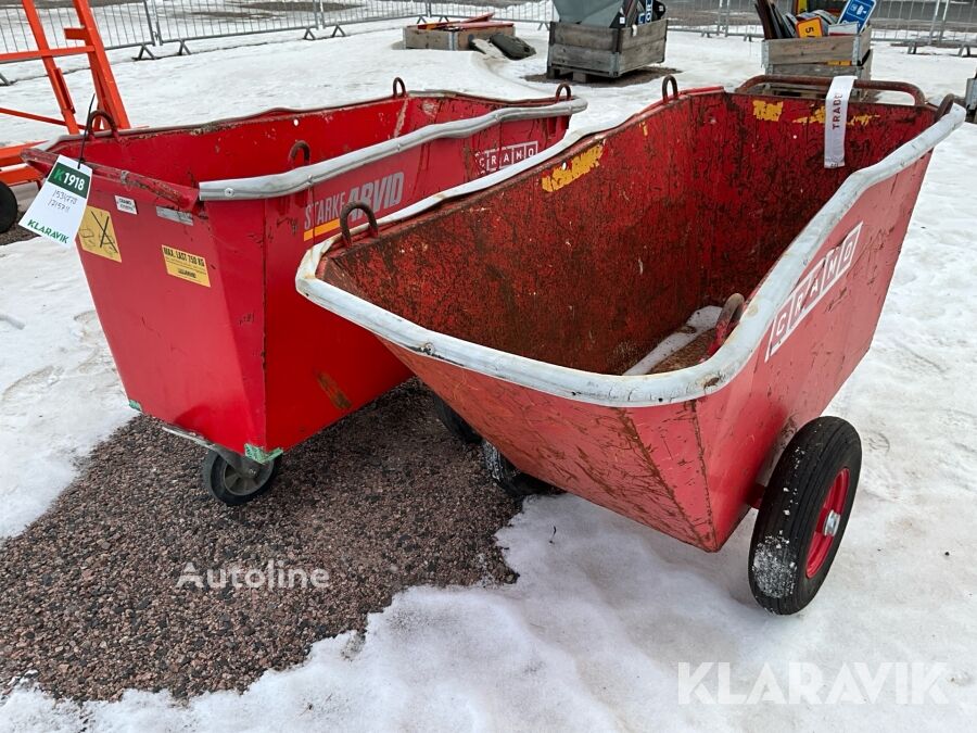 Prodaje se Starke Arvid 14000-ER prikolicu za prevoz stakla na aukciji