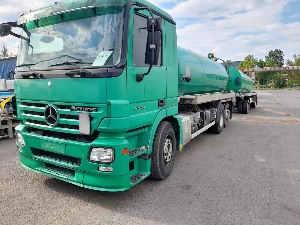 Mercedes-Benz ACTROS / 2544 kombinovano vozilo za čišćenje kanalizacije
