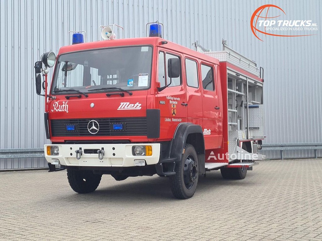 Mercedes-Benz 1120 4x4 - 1.200 ltr Brandweer, Feuerwehr, Fire brigade- Crew Ca vatrogasno vozilo