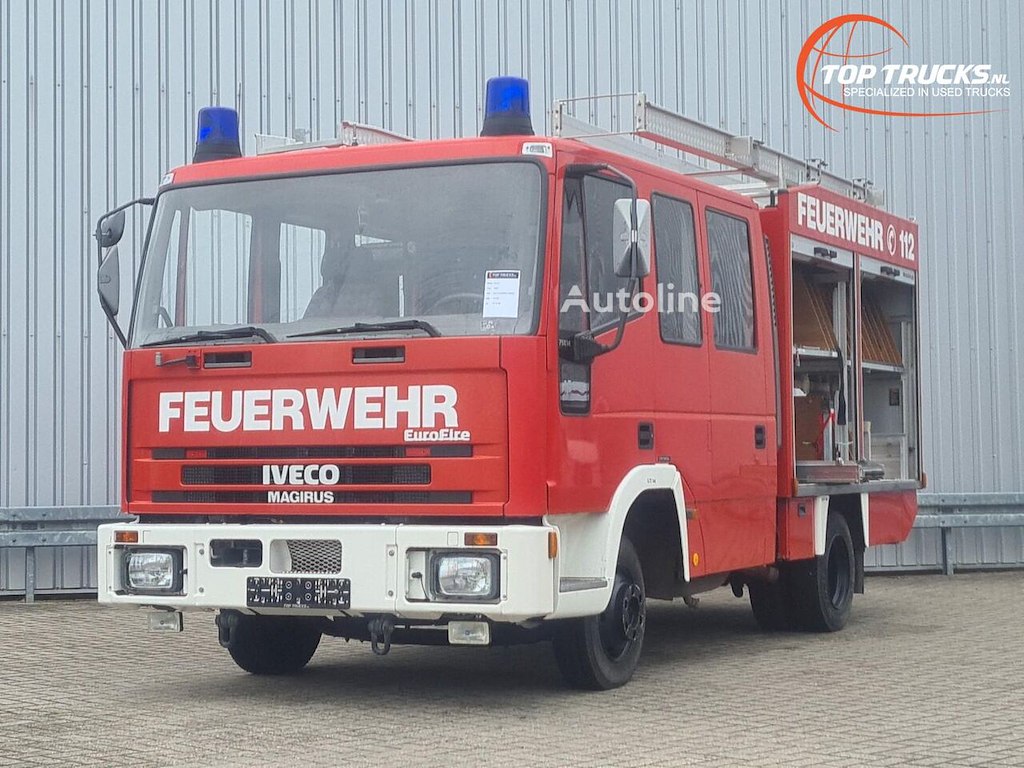 IVECO Eurocargo 75E14 600 ltr watertank - Feuerwehr, Fire truck - Crew vatrogasno vozilo