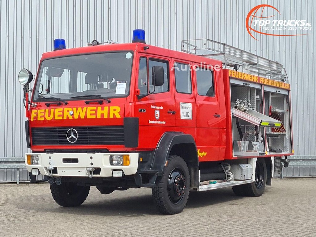 Mercedes-Benz 1120 AF 4x4 -Brandweer, Feuerwehr, Fire brigade - 1.200 ltr - Ex vatrogasno vozilo