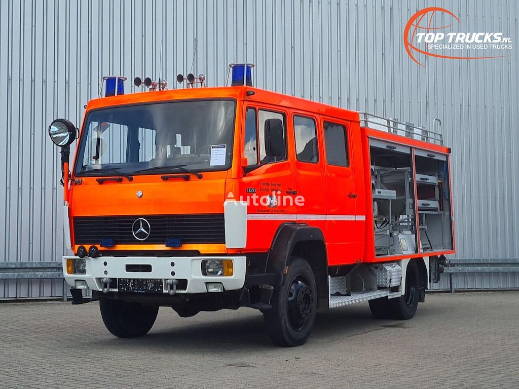 Mercedes-Benz 1120 AF 4x4 - 2.500 -Brandweer, Feuerwehr, Fire brigade- Crew Ca vatrogasno vozilo