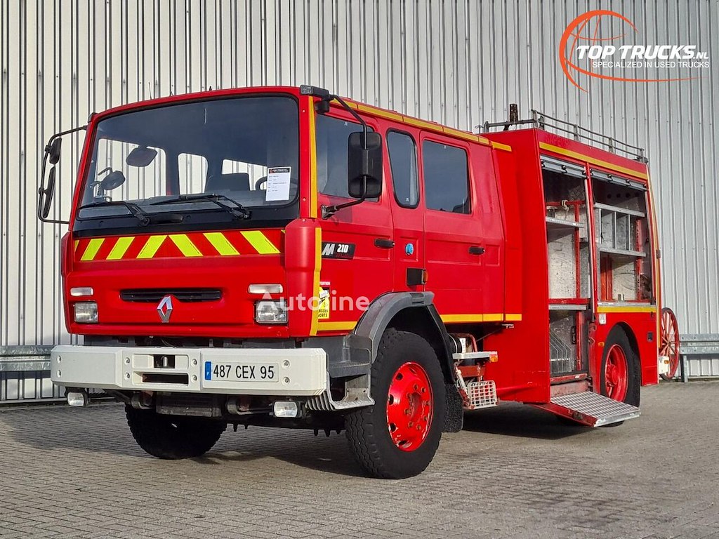 Renault M 210 Midliner 2.400 ltr -Brandweer, Feuerwehr, Fire truck - Cre vatrogasno vozilo