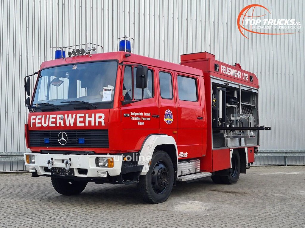 Mercedes-Benz 917 AK 4x4 -1.250 ltr -Brandweer, Feuerwehr, Fire brigade - Expe vatrogasno vozilo