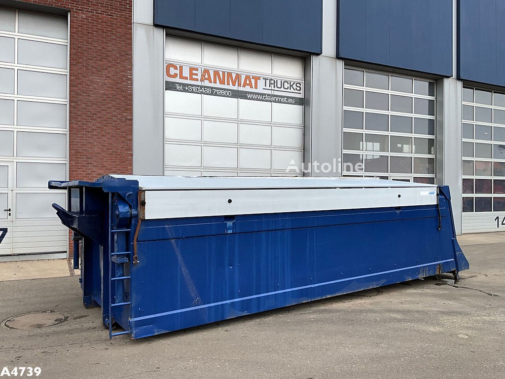 Container 21m³ met Hydraulische milieukleppen multilift kontejner